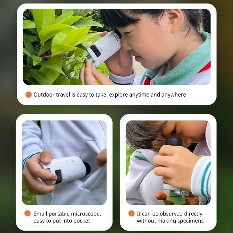 Mini-Pocket-Microscope-Kit-60-To120x-Portable-Laboratory-Microscope ...