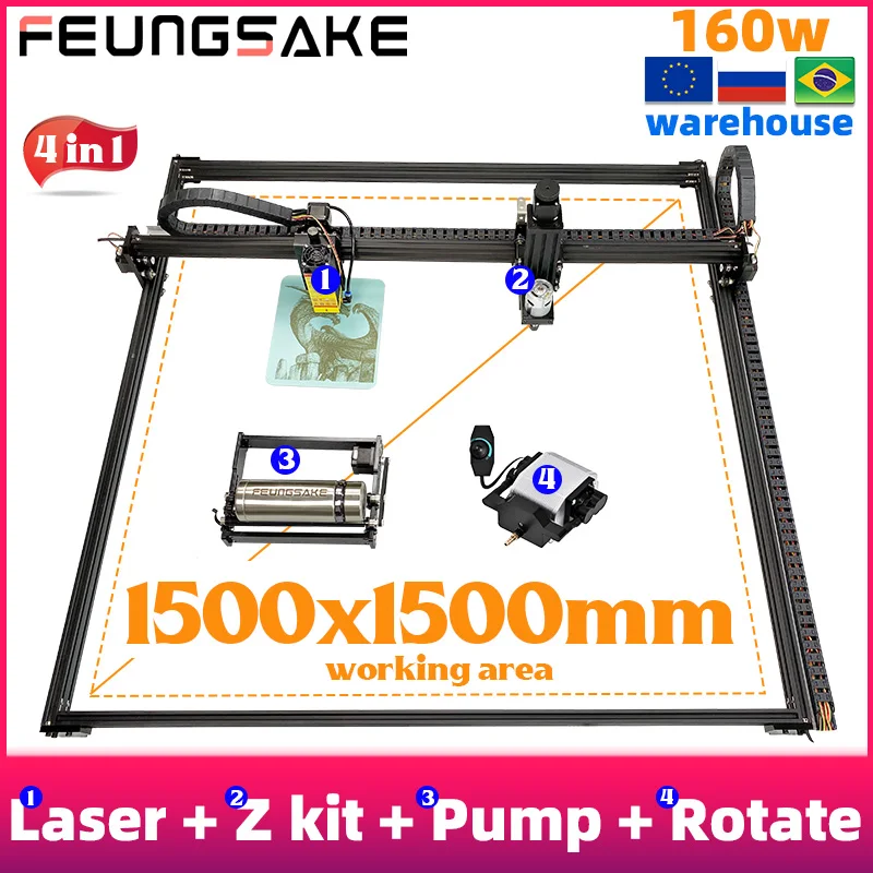 Large-Laser-Engraving-Machine-For-Metal-Cnc-Router-For-Wood-Printer ...