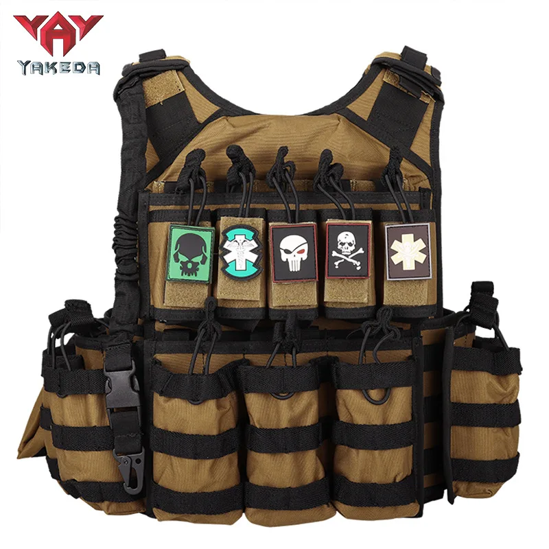 Fashion-Outdoor-Men-Security-Combat-Tactical-Vest-600D-Polyester ...