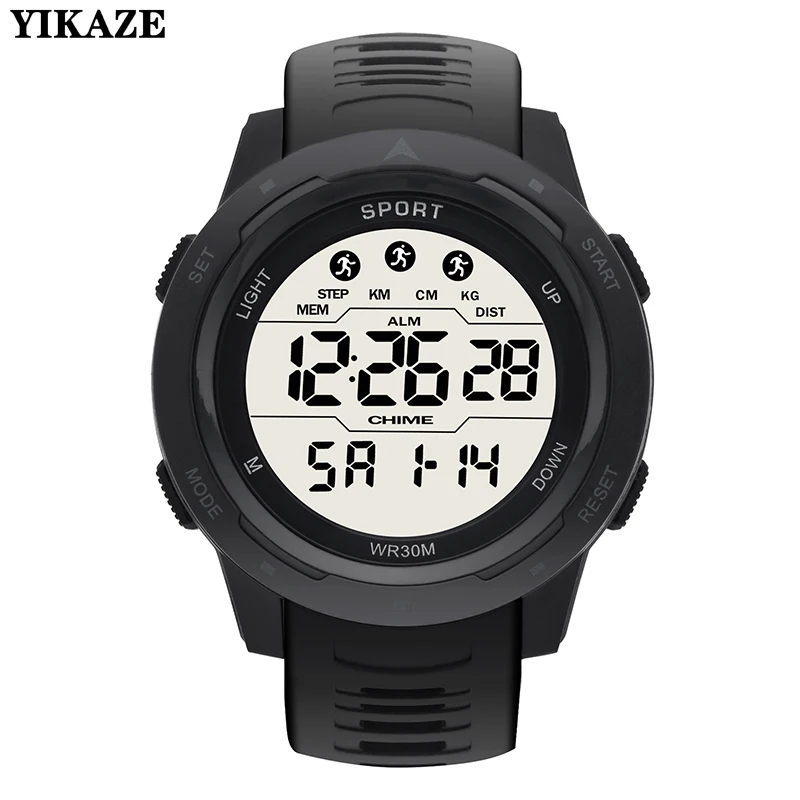 NEW-Digital-Sport-Watch-Men-Luminous-Dial-Casual-Wrist-Watches-Rubber ...