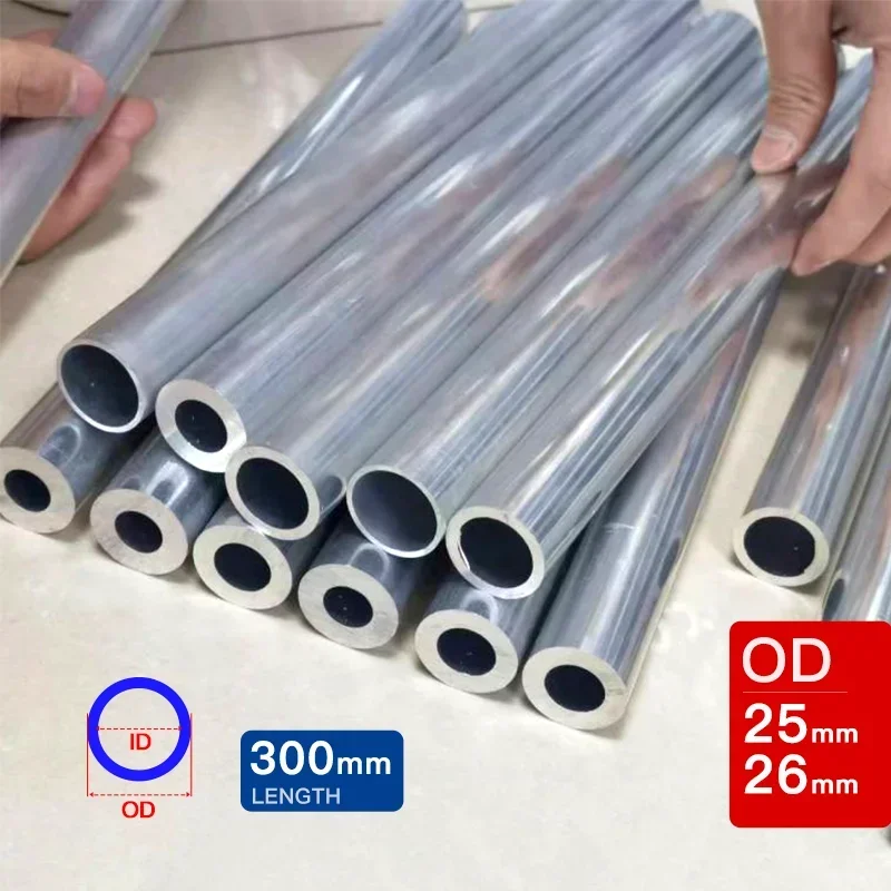 aluminum-pipe-outer-diameter-25-26mm-length300-500mm-Hollow-straight ...