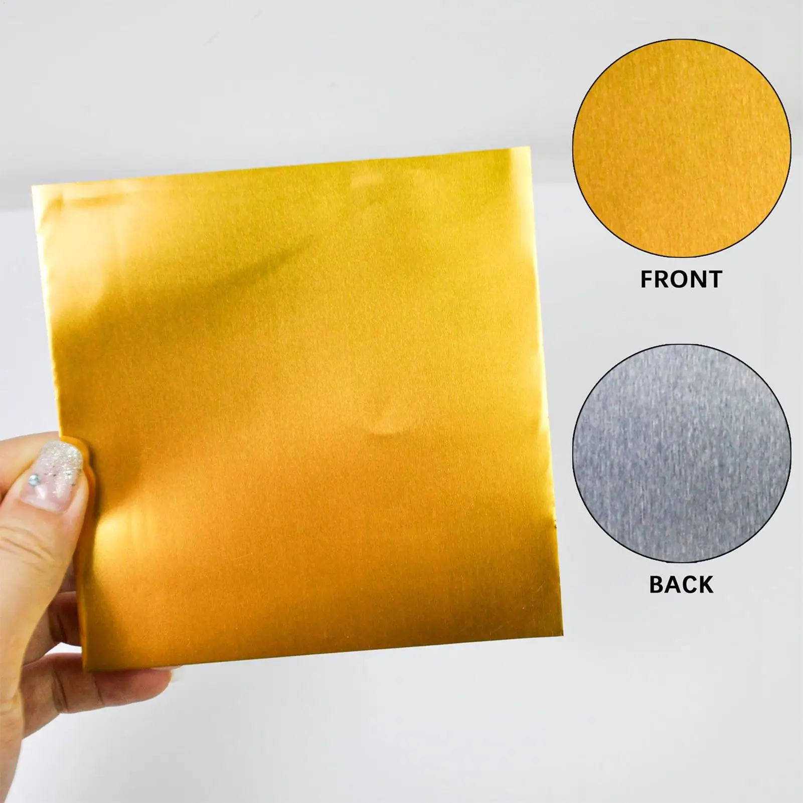 Aluminum Foil Sheets for Embossing 10 Pieces 0.07mm Thick Art Project ...