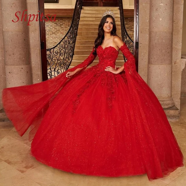 Red Sweet Sixteen Dresses