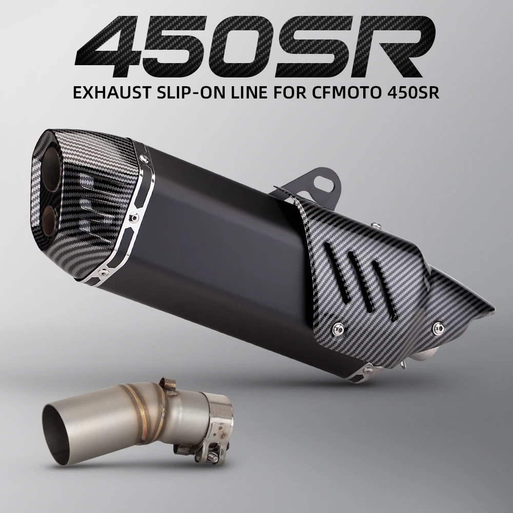 For-CFMOTO-450-SR-450SR-2022-2024-Full-System-Motorcycle-Exhaust ...