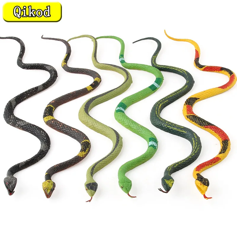 6Pcs-Simulation-Wild-Animals-Figurines-Snake-Model-Rattlesnake-Cobra ...