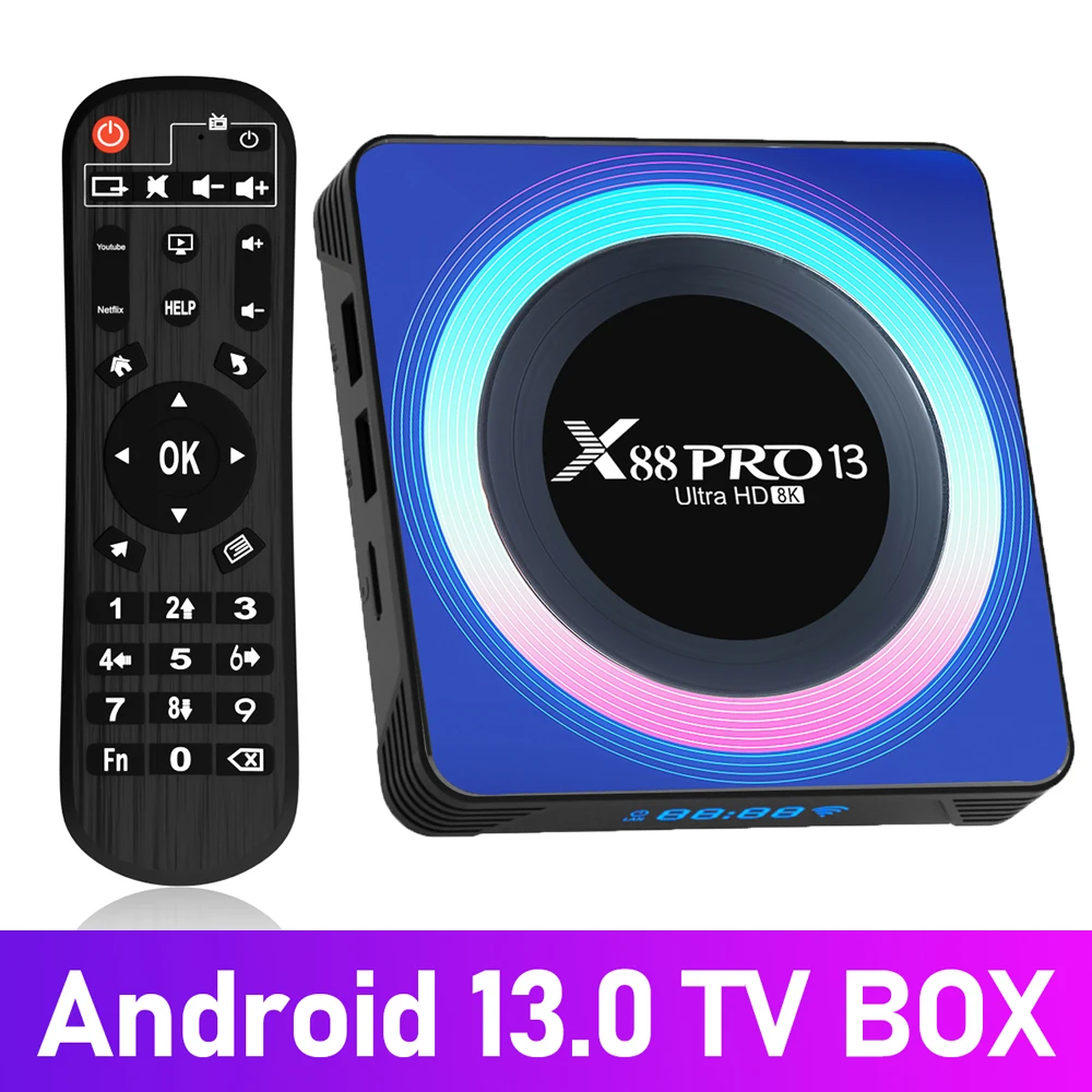 LEMFO-X88Pro-13-Smart-TV-Box-Android-13-RK3528-WIFI-6-Support-8K ...