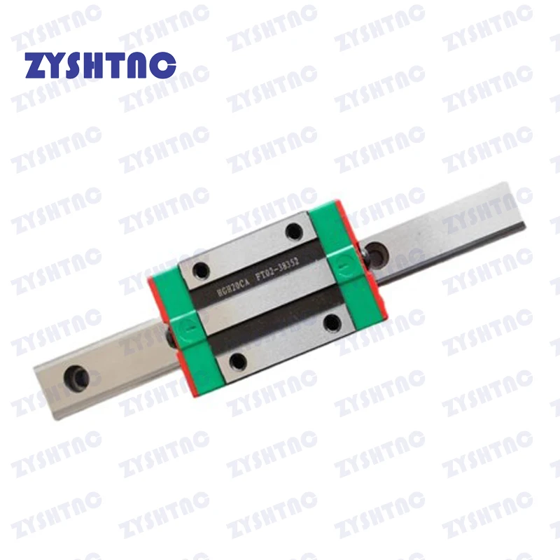 New linear guide rail HGR20 400mm long with 1pc linear block carriage ...