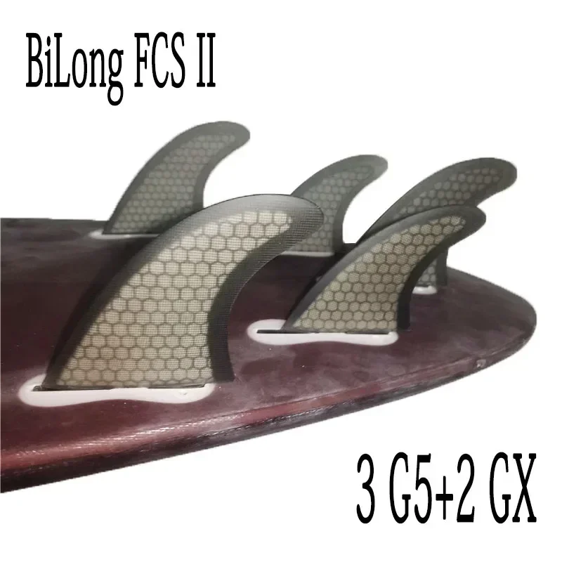 BiLong-FCS-II-Fin-5-PCS-A-Set-Surfboard-Fins-Five-Fin-3G5-2GX ...