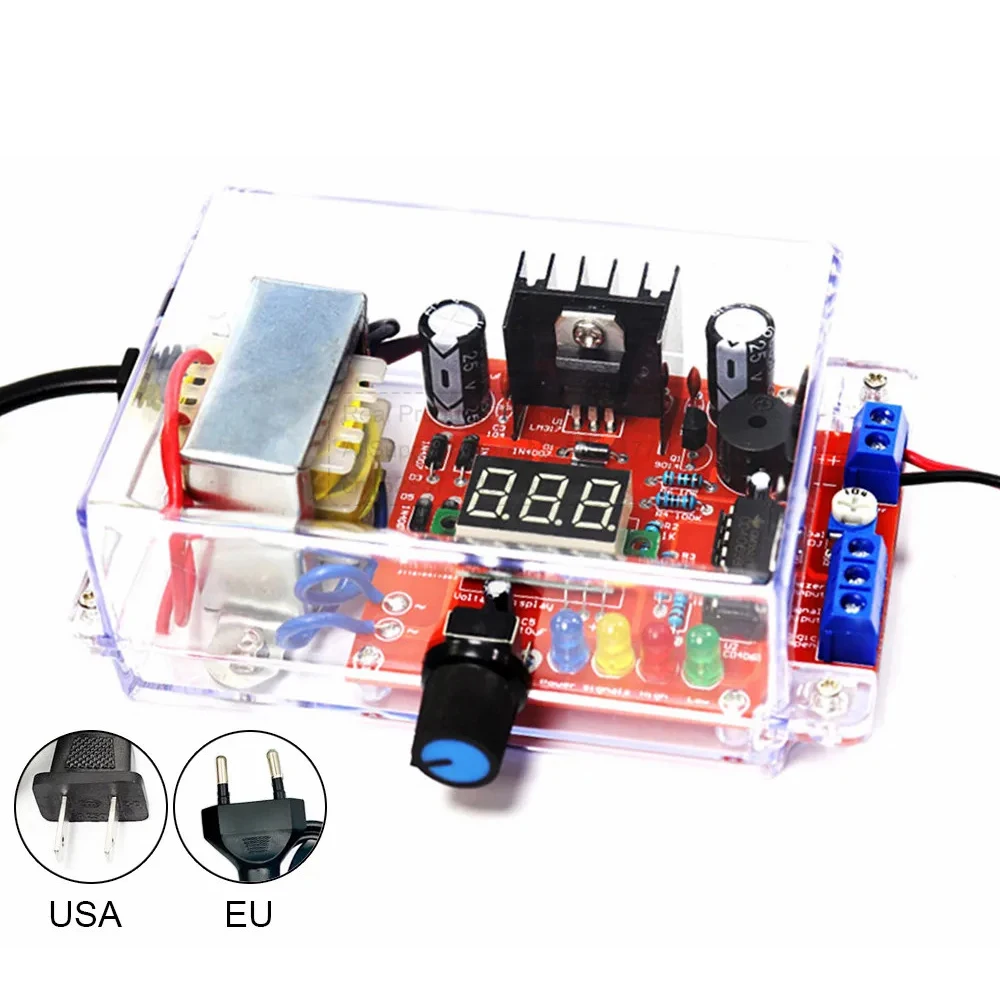 Adjustable Power Supply Kit for DIY Electronics Projects - tech ...