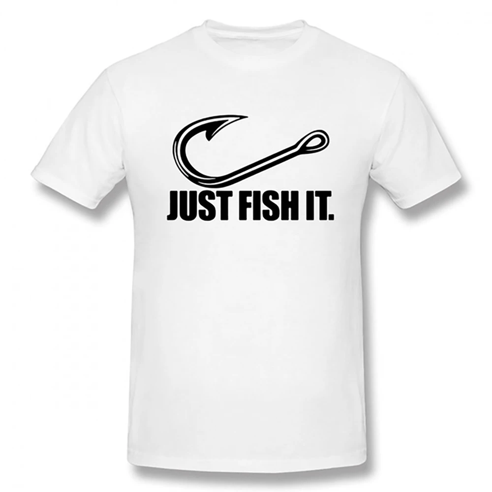 Summer-Funny-Love-Fishing-T-Shirt-Men-Just-Fish-It-Short-Sleeves ...