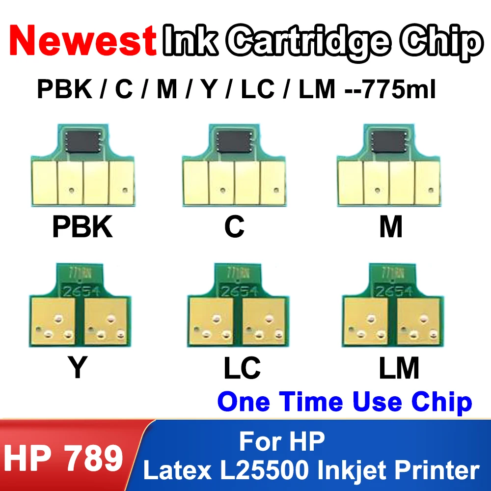 Newest-6-Color-775ml-For-HP789-789-Ink-Cartridge-Chip-For-HP-Latex ...