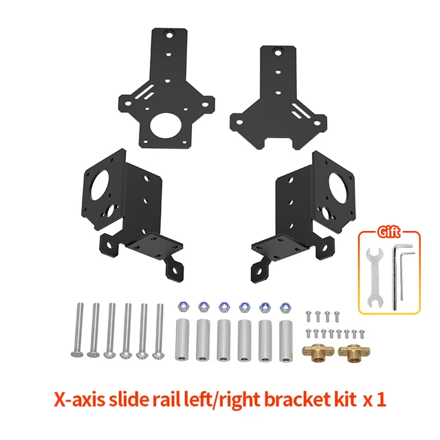Dual Extruder Dual Z Axis Linear Rail Upgrade Kit for Creality Ender 3 ...
