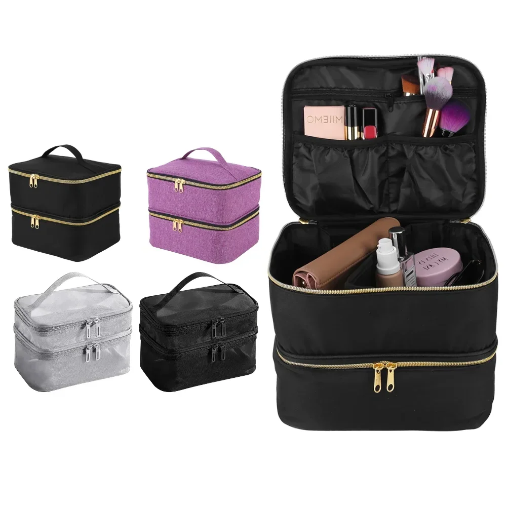 30-Grids-Nail-Polish-Storage-Bag-Double-Layer-Design-Manicure-Sets-Bag ...