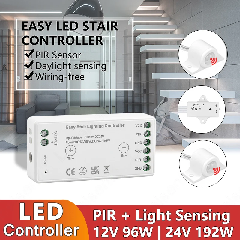 Simple-Mini-LED-Stairway-Walkway-Lights-Main-Line-Single-color ...