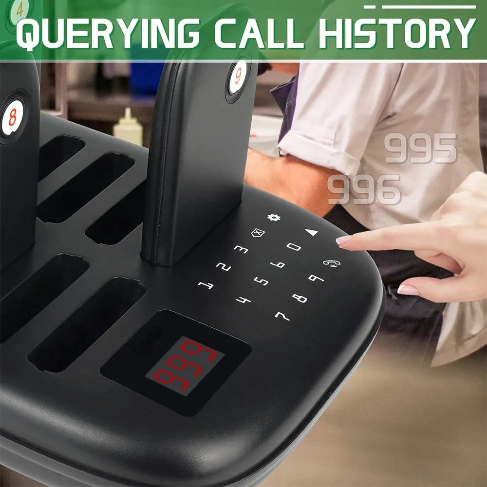 Guest-Wireless-Paging-System-Restaurants-Buzzer-Pagers-Vibration-Only ...