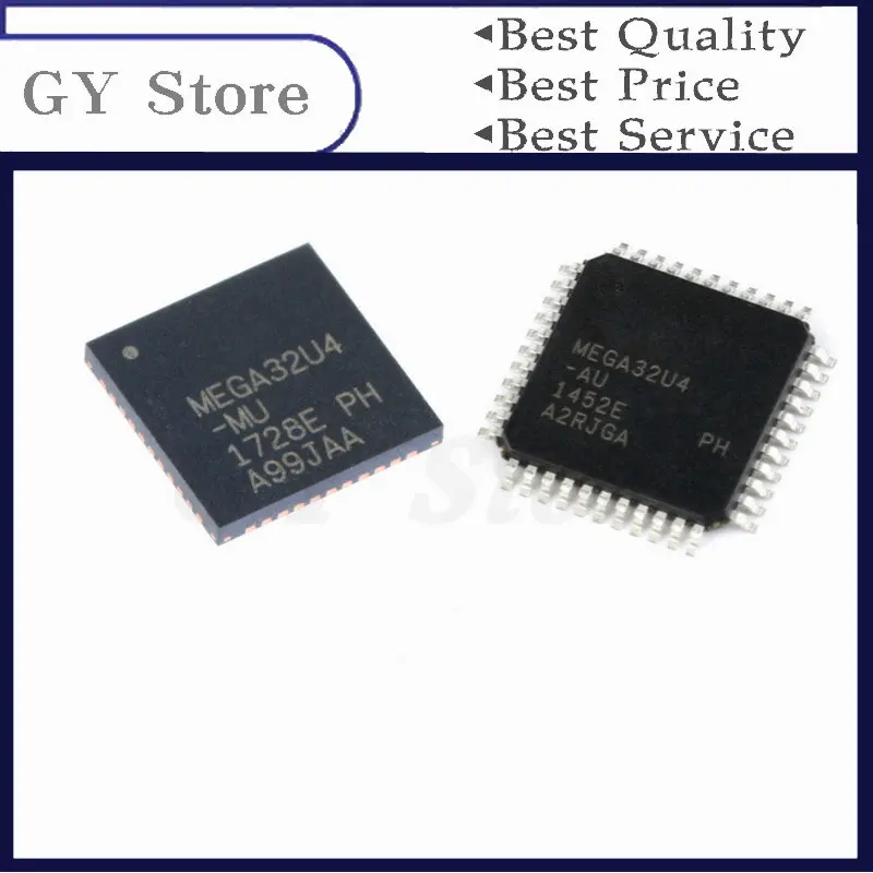 1PCS ATMEGA32U4-MU ATMEGA32U4-AU 8-bit microcontroller MCU IC new original
