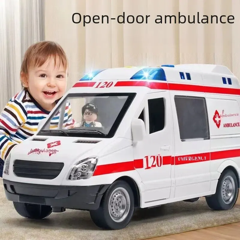Large-Children-s-Simulation-Ambulance-Toy-Music-Story-Inertia-Opening-5 ...