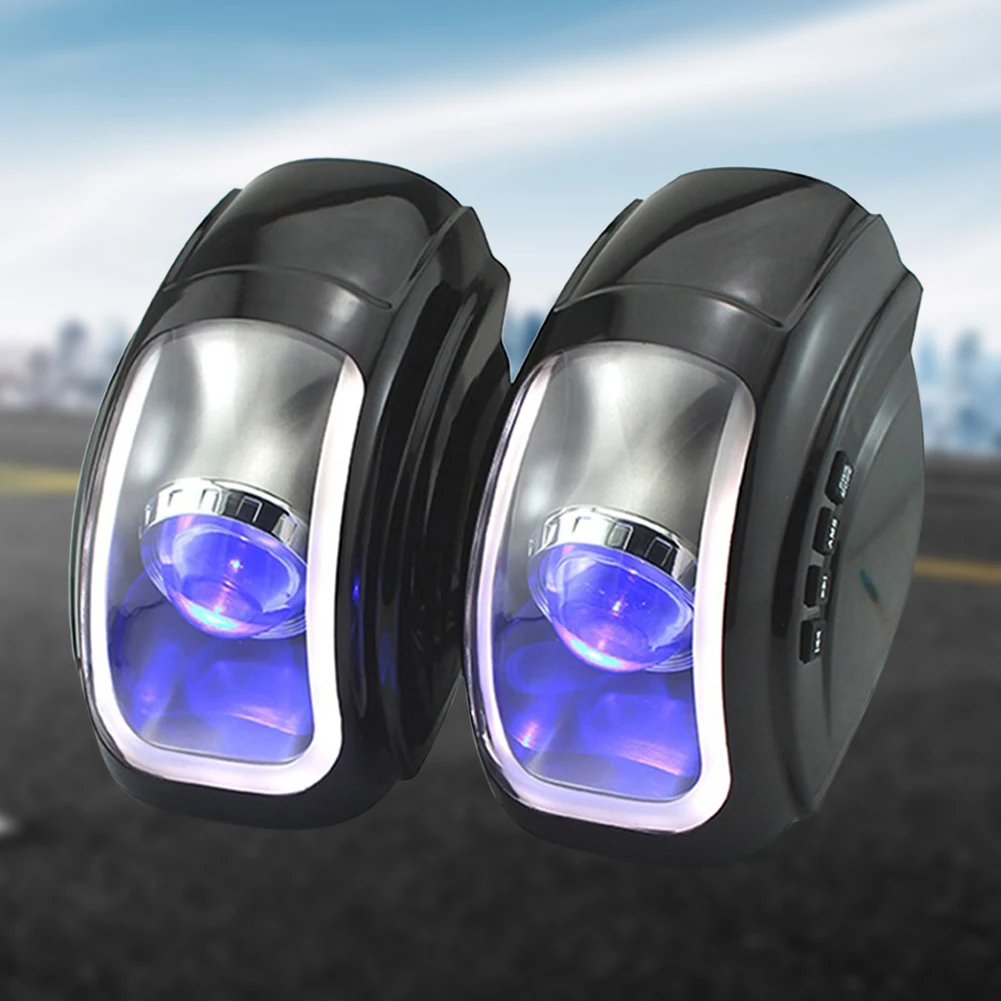 Motorcycle Audio 12V Motorcycle Speaker Audio Sound System Bluetooth ...