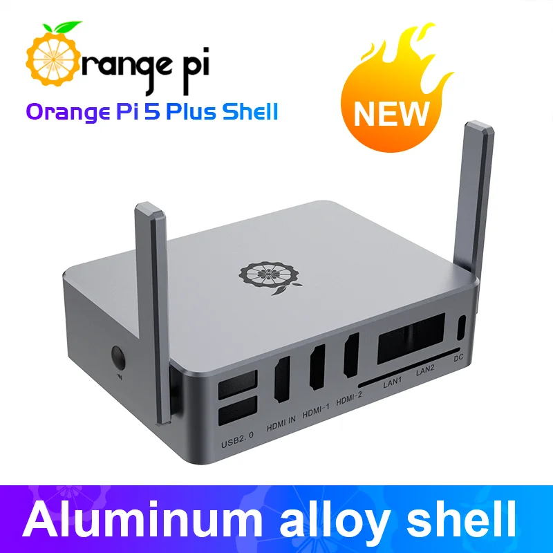 Orange-Pi-Aluminum-alloy-Case-Suitable-For-Orange-Pi-5-Plus-Development ...