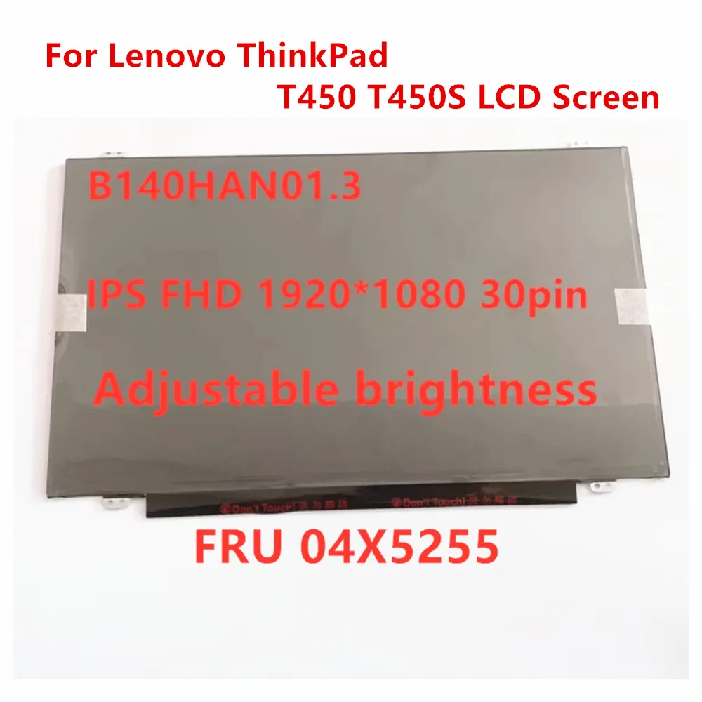 New-Orig-For-Lenovo-ThinkPad-14-B140HAN01-3-FHD-IPS-Lcd-screen-T450-for ...