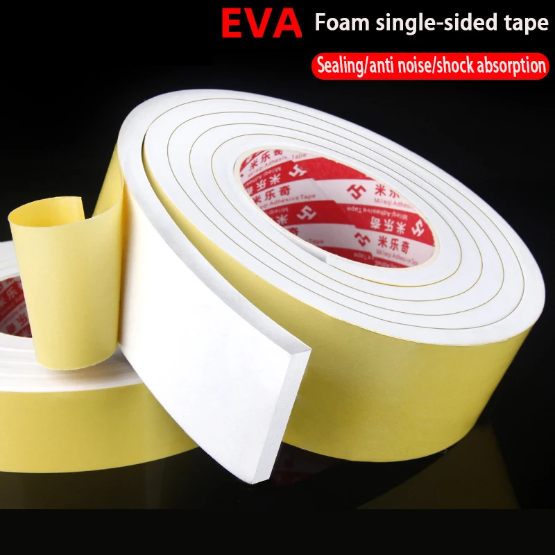 EVA-Single-Side-White-Foam-Tape-5mm-8mm-10mm-Thickening-Self-adhesive ...