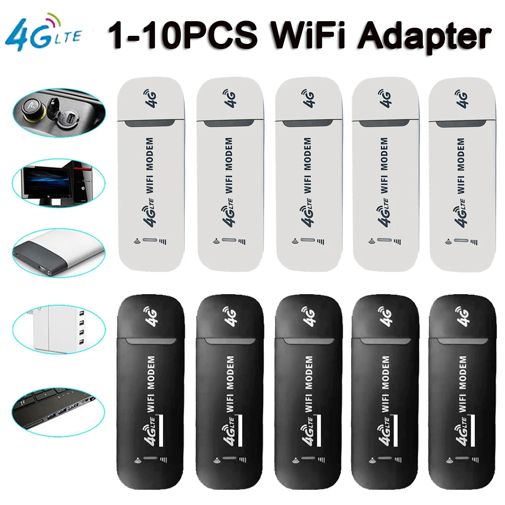 4G-LTE-Wireless-Router-150Mbps-Modem-Stick-WiFi-Adapter-USB-Dongle ...