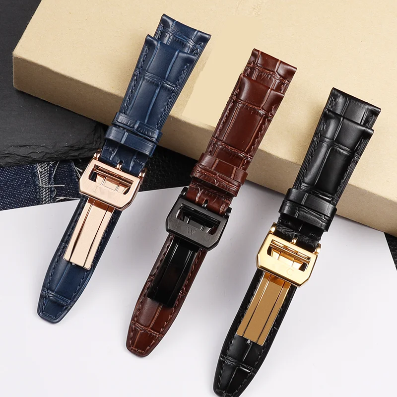 High Quality Genuine Calf Hide Leather Watch Band Suitable for IWC ...