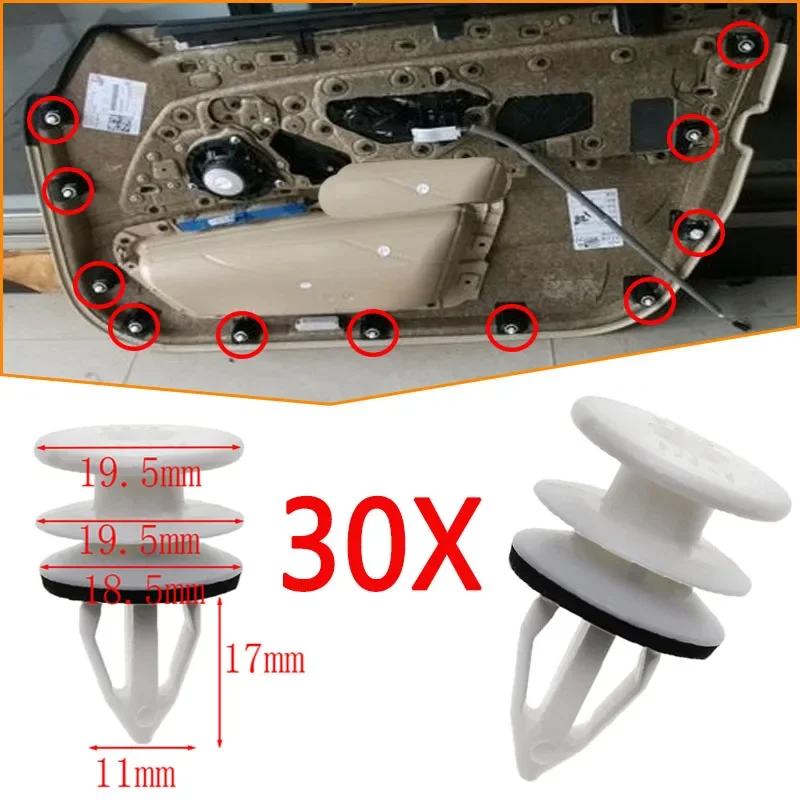 Door-Panel-Clip-Sealer-Trim-Retainer-11519031-For-Isuzu-Ascender-2003 ...