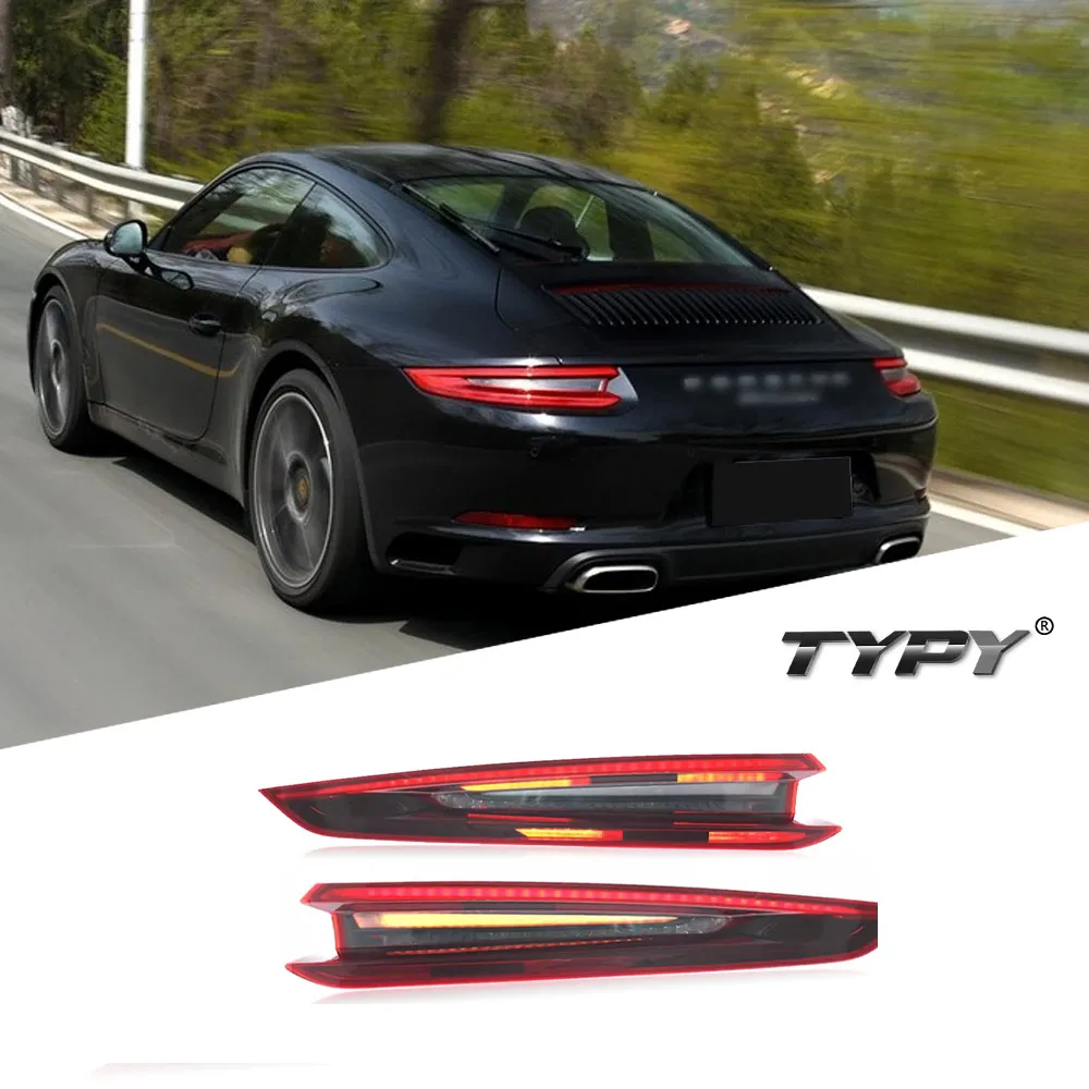 TYPY voiture pour Porsche 911 feux arrière 991.1 2012-2015 mise à ...