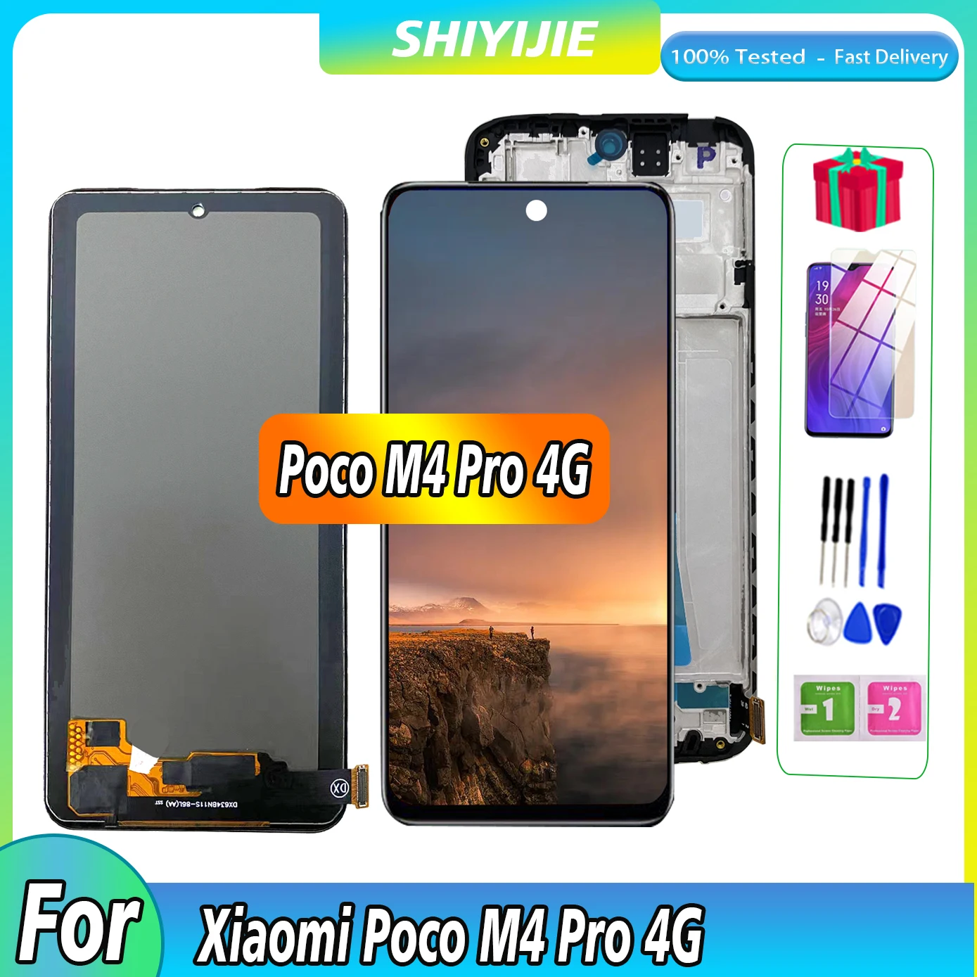 Original-6-43-For-Xiaomi-Poco-M4-Pro-2201117PI-2201117PG-MZB0B5VI-LCD ...