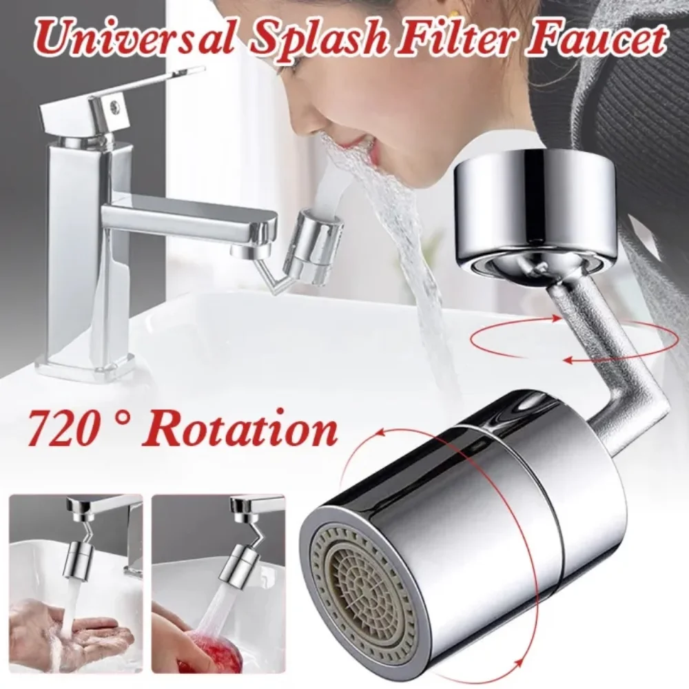 720-Tap-Aerator-Splash-proof-Faucet-Sprayer-Head-Water-Saving-Plastic ...