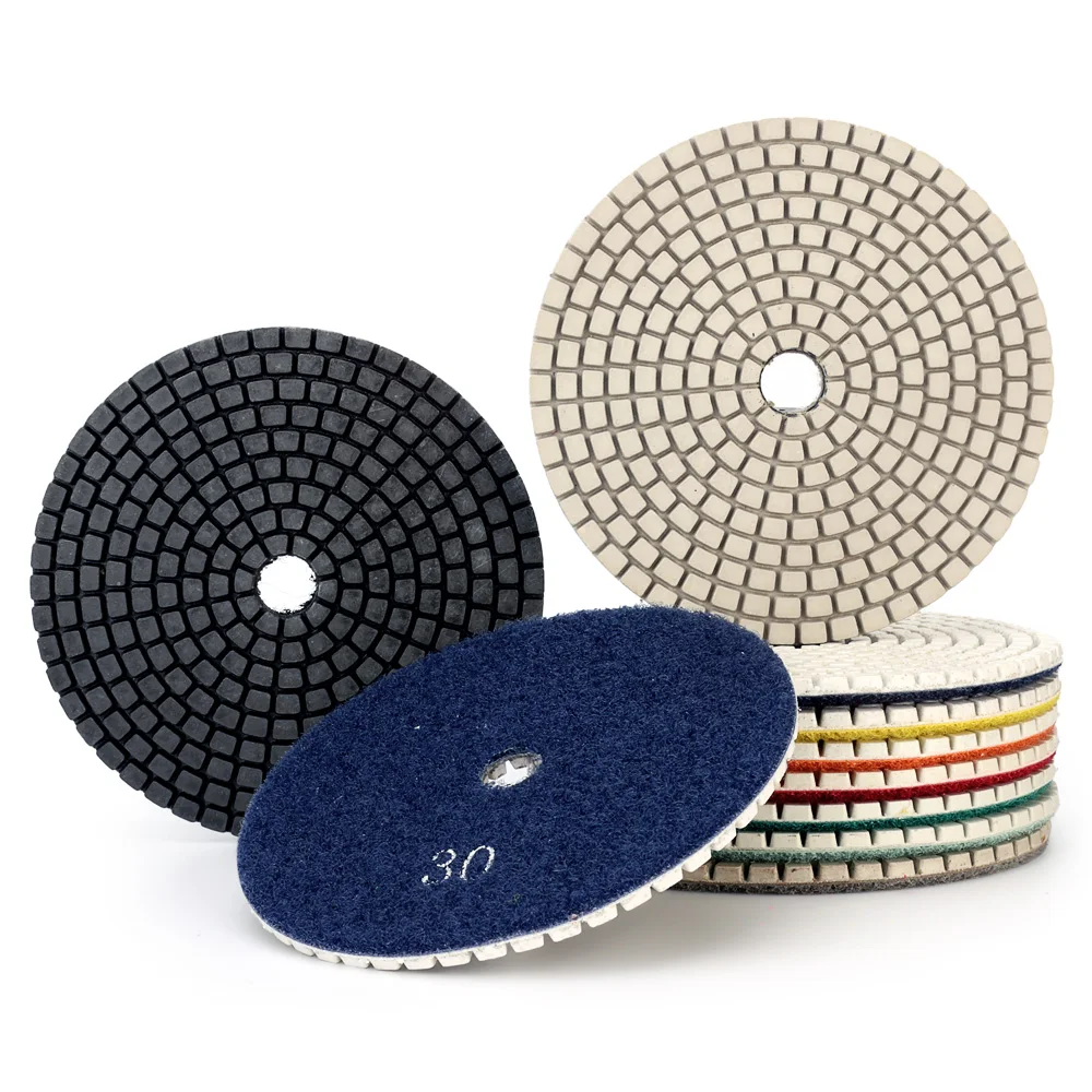 200Pcs-4-Diamond-Polishing-Pads-Granite-Diamond-Pads-for-Dry-or-Wet ...