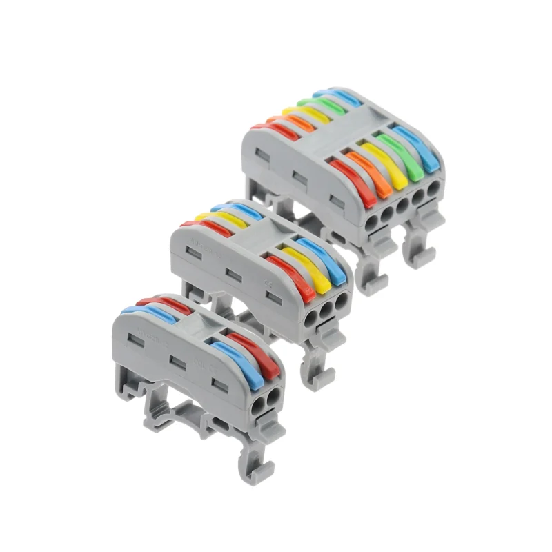 2-3-4-5-Pin-Docking-Compact-Conductor-Wire-Connector-Push-in-with-Easy ...