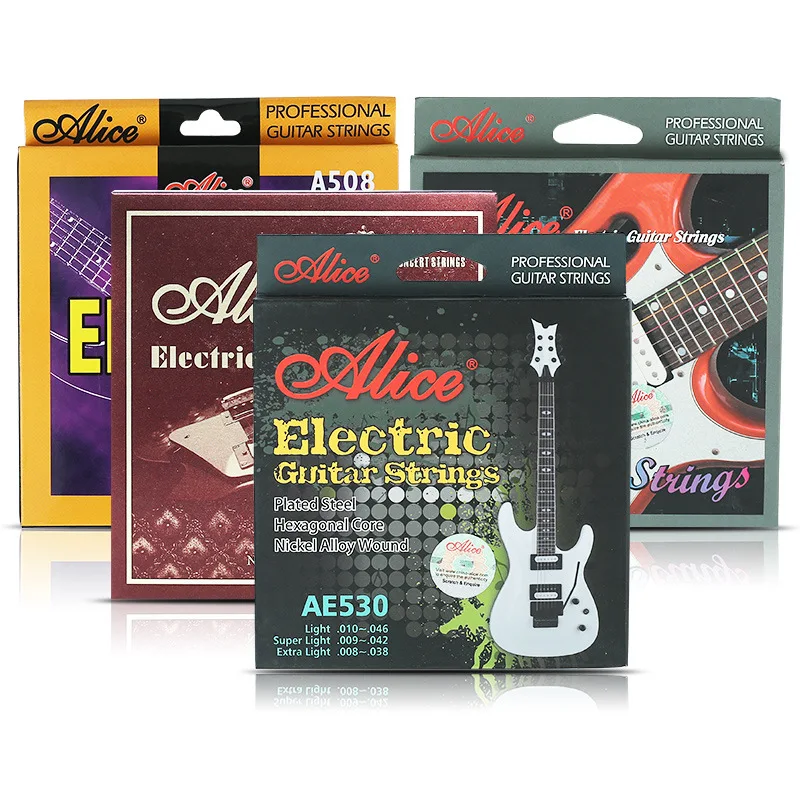 Electric Guitar Strings Set | Folk Guitar String - A508-sl Electric ...