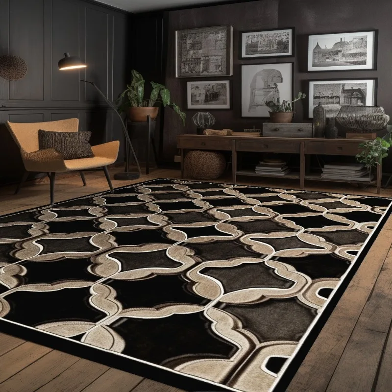 Retro-European-carpets-for-living-room-Modern-Luxury-Decor-Sofa-Table ...