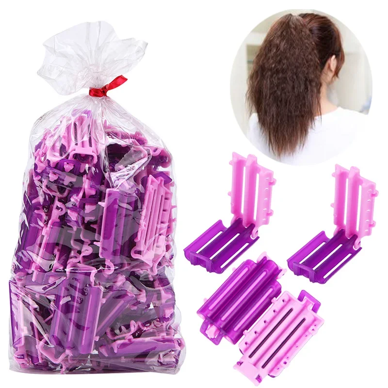 20pcs Reusable Perm Hair Clip Corn Hair Curl Rod Wave Hair Fluffy ...
