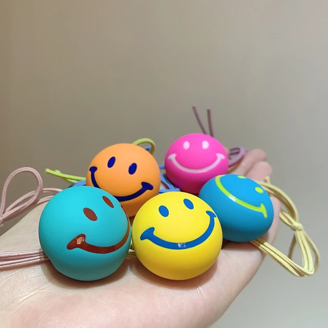 Girl Smiley Faces With Hair