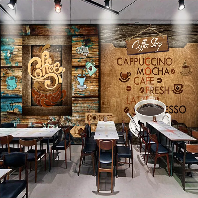 Cafe Interior Wall Design
