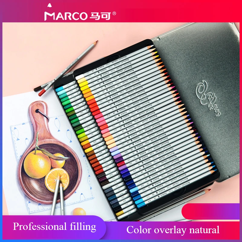 Marco-Raffine-Fine-Art-Colored-Pencils-24-36-48-72-Colors-Drawing ...