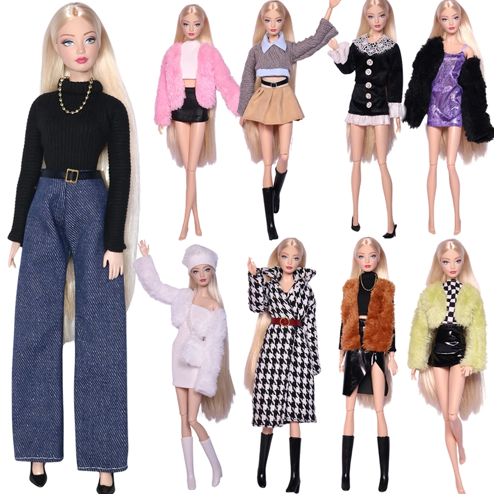11.5 Inch Doll Coat Shirt Jeans Clothing 29-32CM Doll Clothes Dolls ...