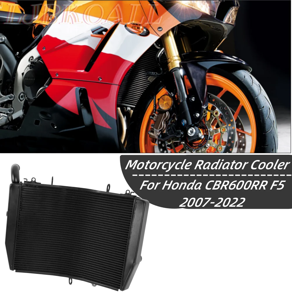 Motorcycle Engine Radiator Cooler Cooling System For Cbr600rr Cbr 600rr Cbr600 Rr F5 2007-2022 ...