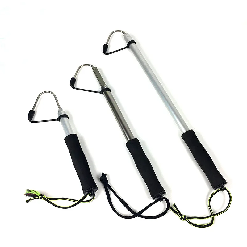 1pcs-Stainless-Steel-Hookretractable-Hook-Fish-Rod-Outdoor-Winter ...