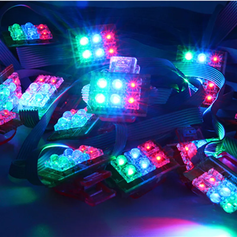 diy led kite flying 56pcs led lamp shinning hang on kites for adults ...