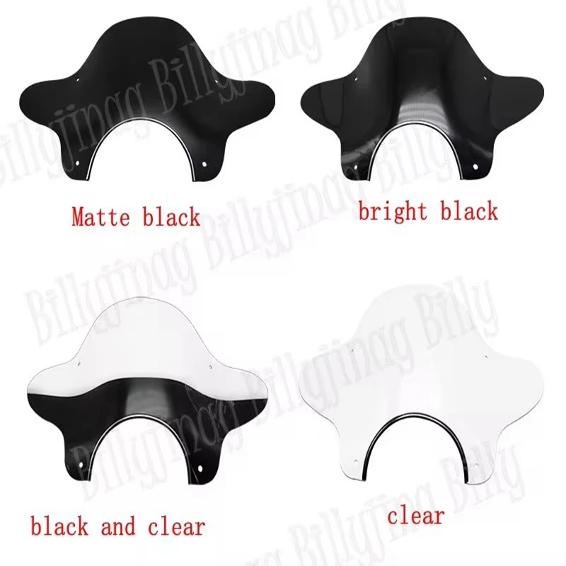 Motorcycle-Windshield-Windscreen-For-VStar-400-650-Virago-Xv-Road-Star ...