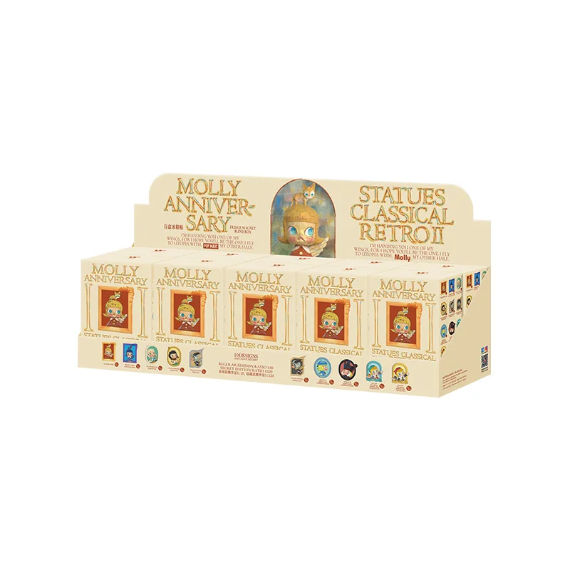 POPMART MOLLY Anniversary Sculpture Classic Return 2 Series ...