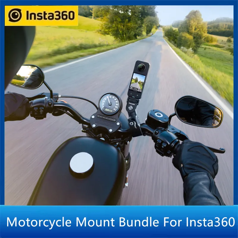 Motorcycle Bundle for Insta 360 X4 GO 3 / X3 / ONE X2 / ONE RS / ONE R ...