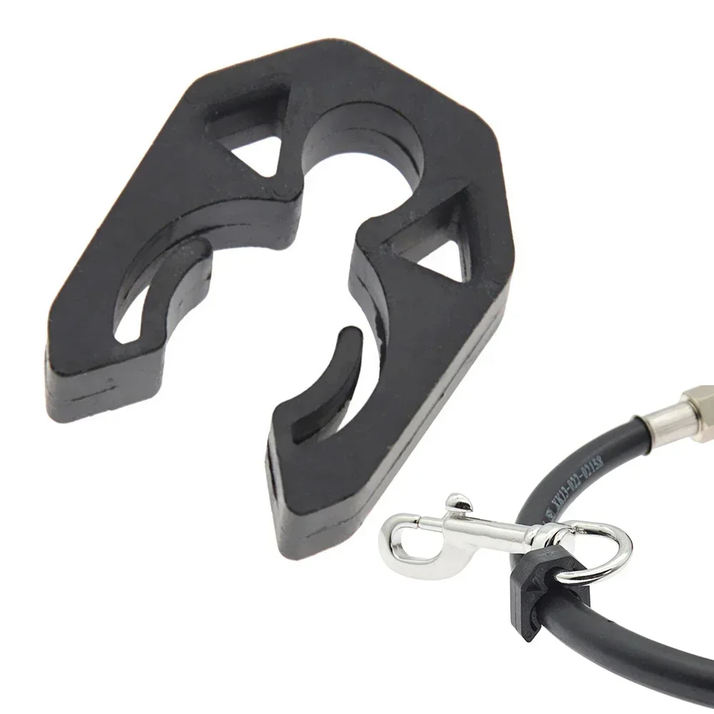 Scuba-Diving-Pipe-Clamp-Quick-Release-BCD-Hose-Holder-Clip-Retainer ...