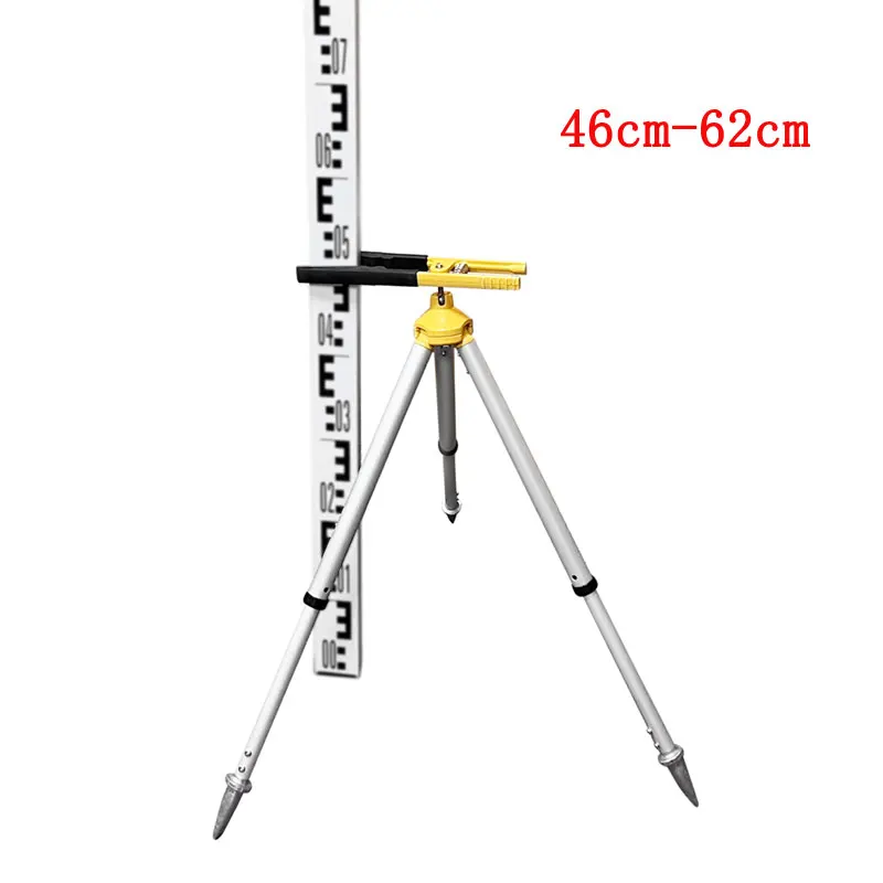 46cm-60cm Adjustable Mini Tripod Total Station Prism Pole Clip Clamp ...