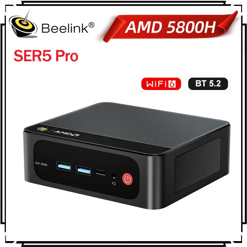 New-Beelink-Mini-PC-SER5-Pro-AMD-Ryzen-7-5800H-DDR4-16G-32G-500GB-1TB ...