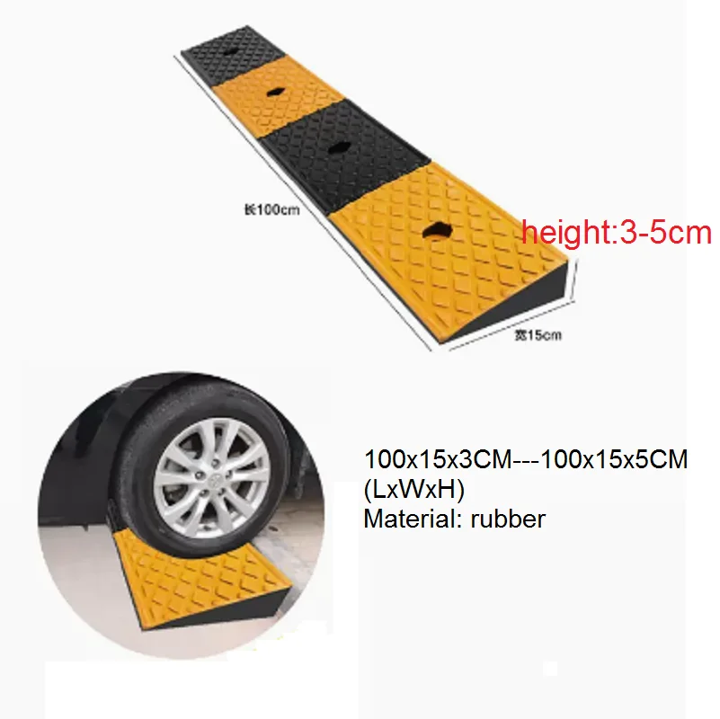 Rubber-Step-pad-ramp-curb-household-car-road-threshold-climbing ...